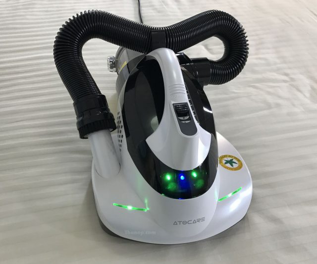 รีวิว เครื่องดูดกำจัดไรฝุ่น ATOCARE EP880 พลัง 650 วัตต์ มีแสง UV ฆ่า ...